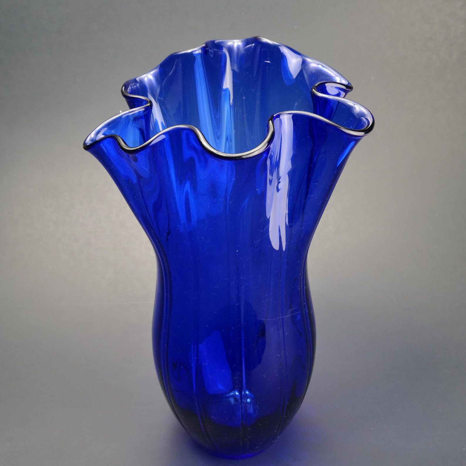 Cobalt Blue Art Glass