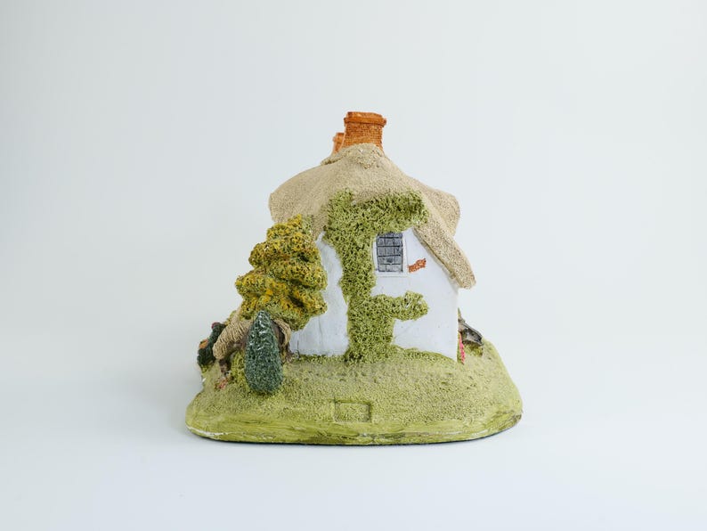 Vintage Thatch Cottage Figurine | Handcrafted Ceramic English Decor - Etsy