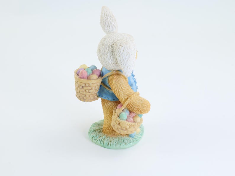 Vintage Cherished Teddies Peter Bear Bunny Easter Figurine 1994 Enesco ...