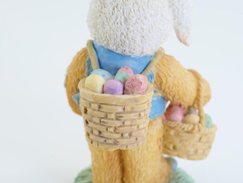 Vintage Cherished Teddies Peter Bear Bunny Easter Figurine 1994 Enesco ...