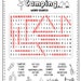 Camping Word Search End of the Year Camping Word Search Worksheet ...