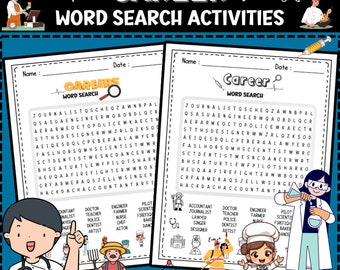 Camping Word Search End of the Year Camping Word Search Worksheet ...