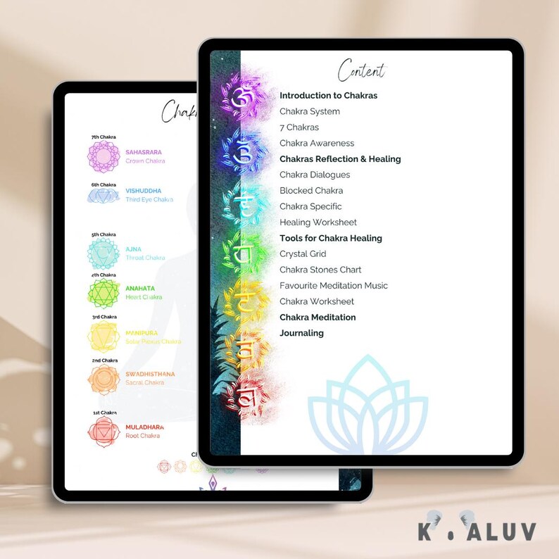 Chakra Journal 7 Chakra Balance and Harmony Guided Journaling ...