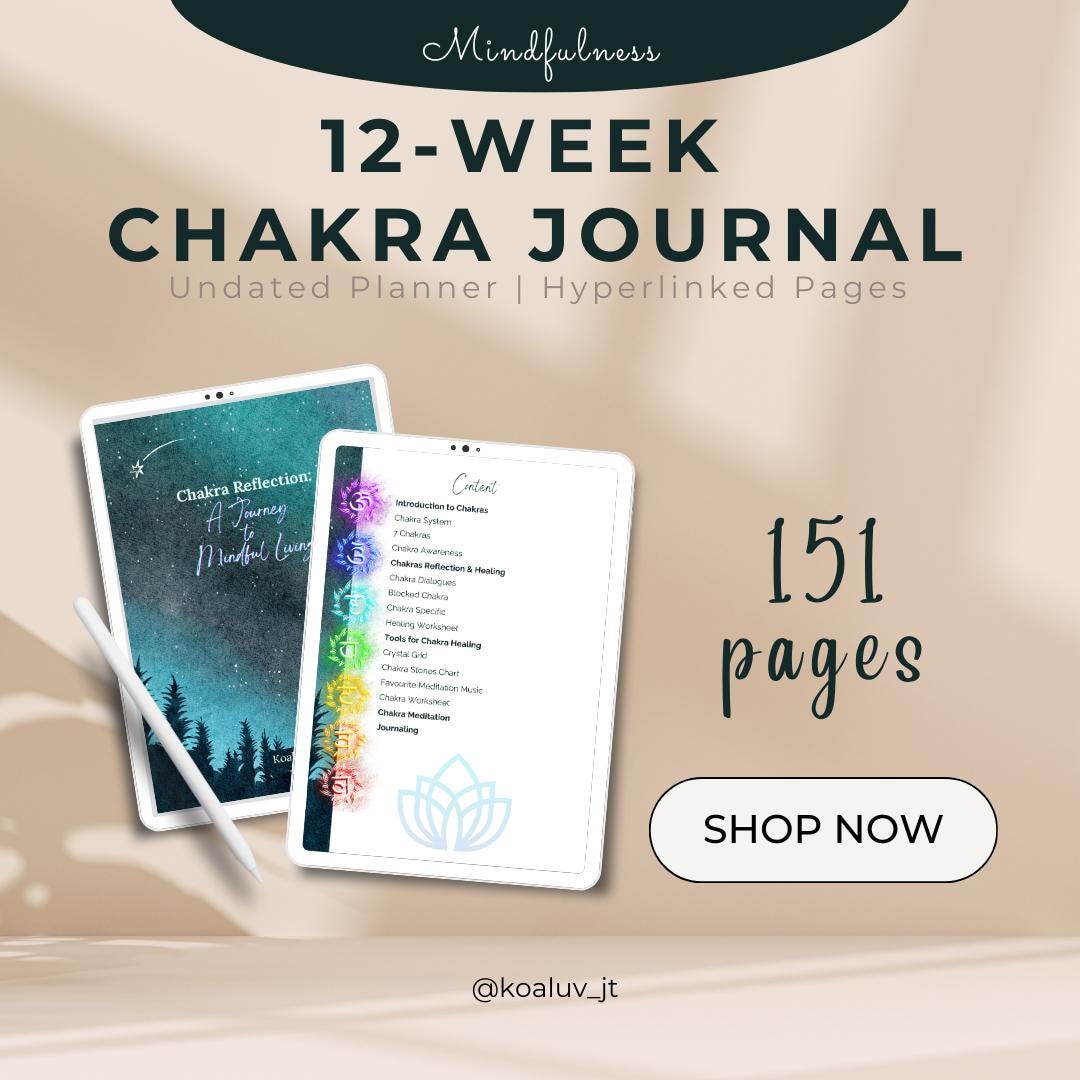 Chakra Journal 7 Chakra Balance and Harmony Guided Journaling ...