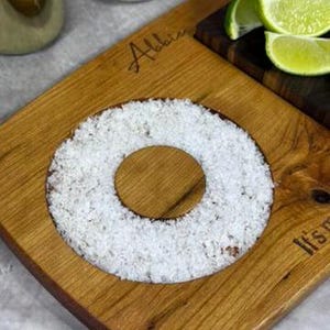 Personalized Tequila Salt Board: Engraved Margarita Bar Tray Gift - Etsy