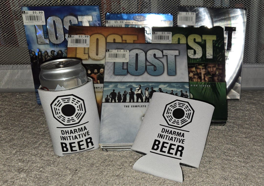 Dharma Beer Can Holder, Dharma Beer, Dharma Initiative, Lost TV Show ...