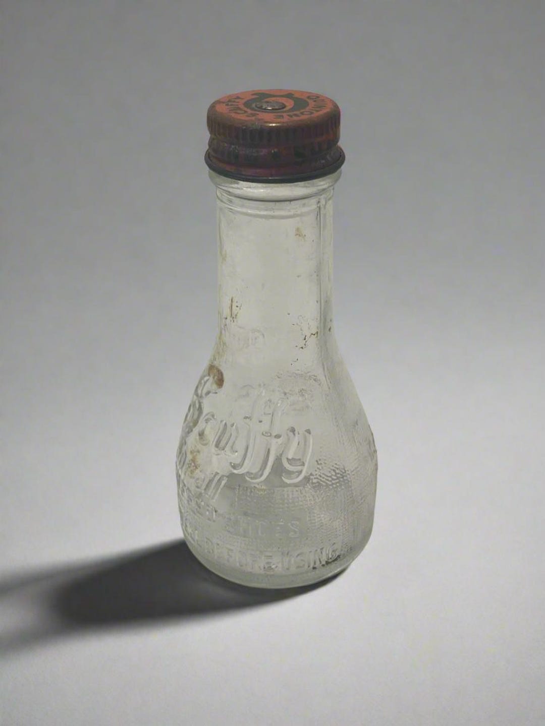 Vintage Scuffy Shoe Polish Bottle - Etsy