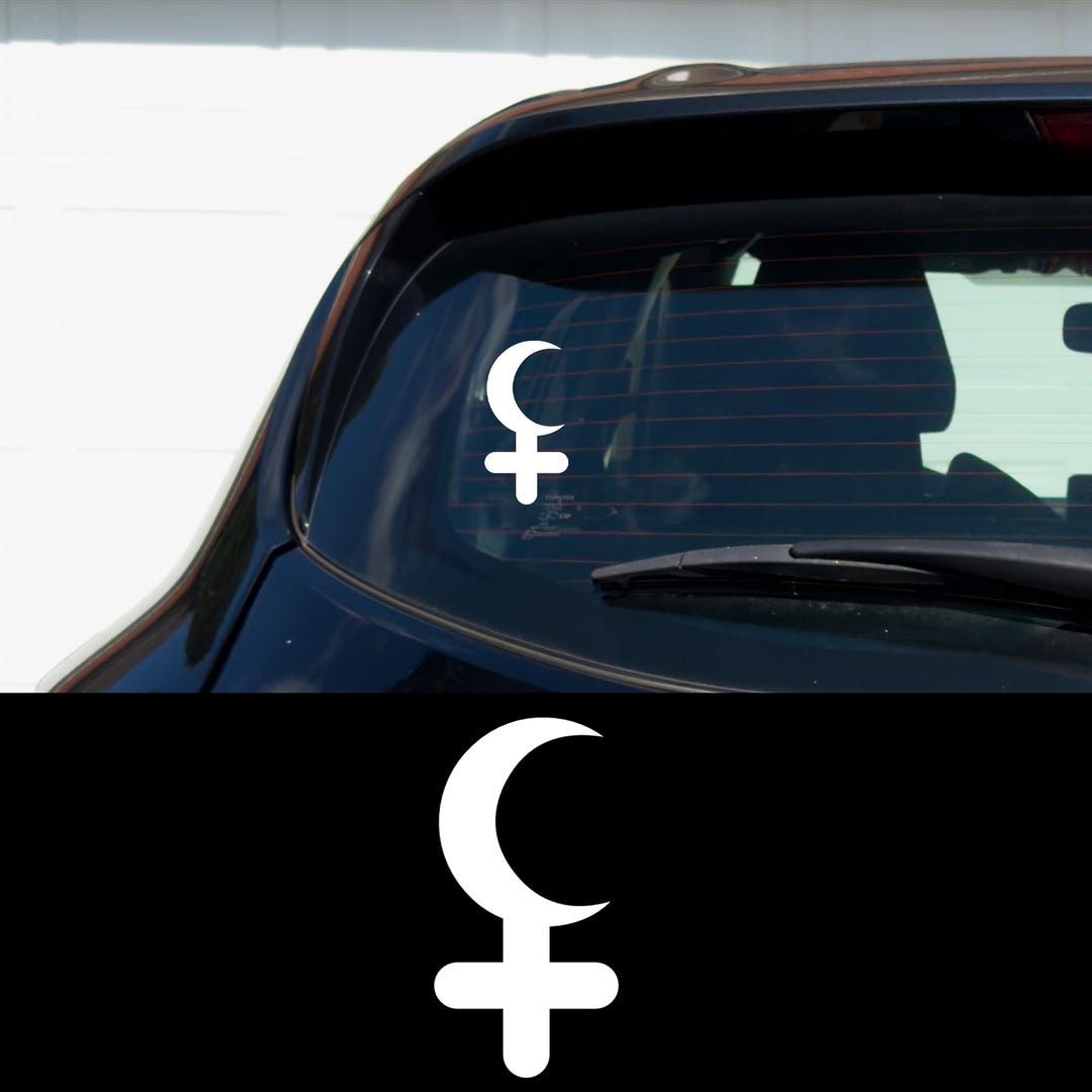 Lilith Vinyl Car Decal Metal Alternative Goth Multipurpose Decal Witch ...