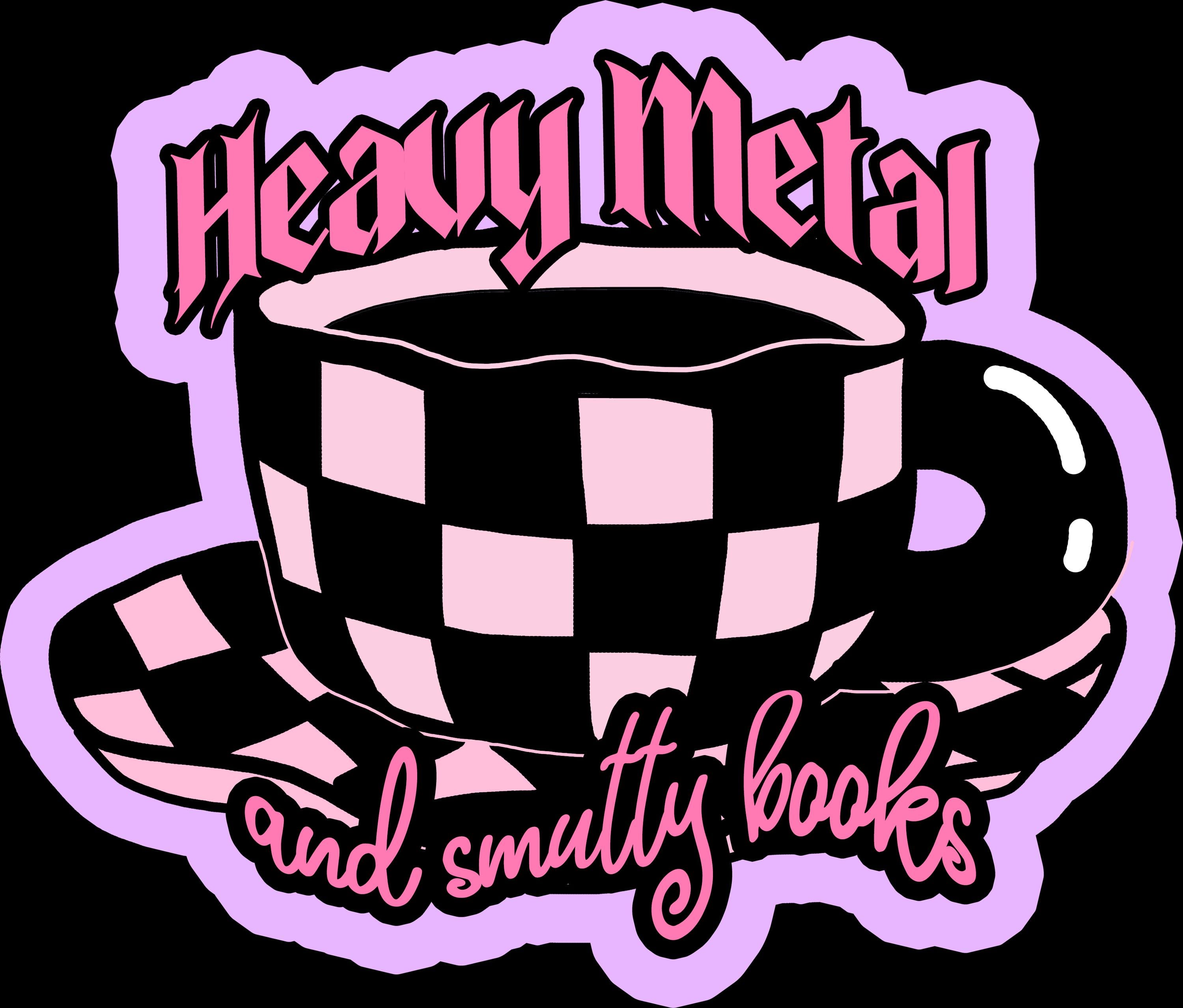 Metalhead Smut Books Girly Cute Metal Rocker Music Lover Vinyl Durable ...