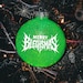 Merry Bleghsmas Ornament Goth Christmas Decor Deathcore Xmas Gift ...