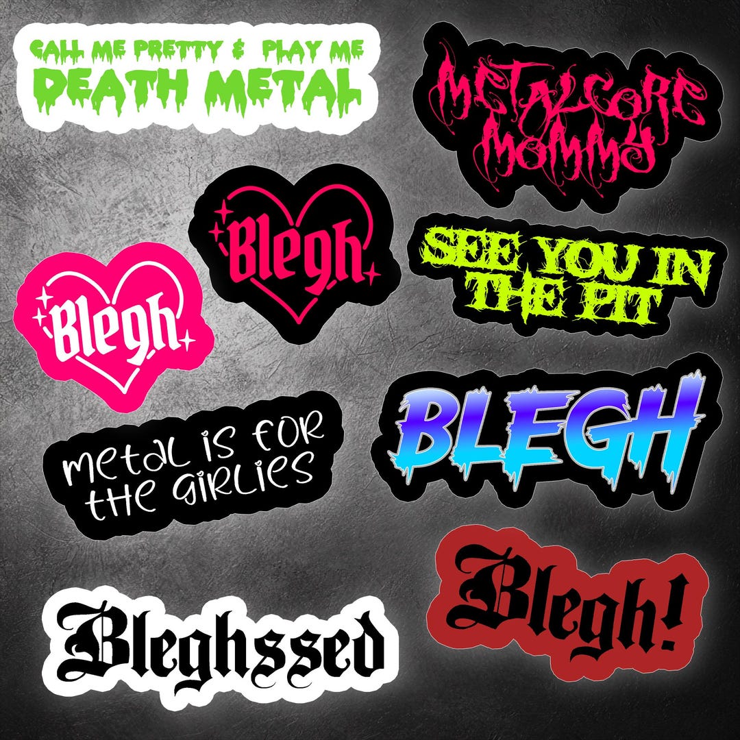 Bleghssed Metalcore Girly Blegh Death Metal is for the Girlies Vinyl ...