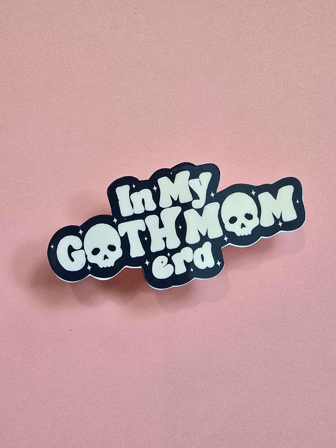 Cute Witchy Sticker - in My Goth Mom Era Stickers for Water Bottle ...