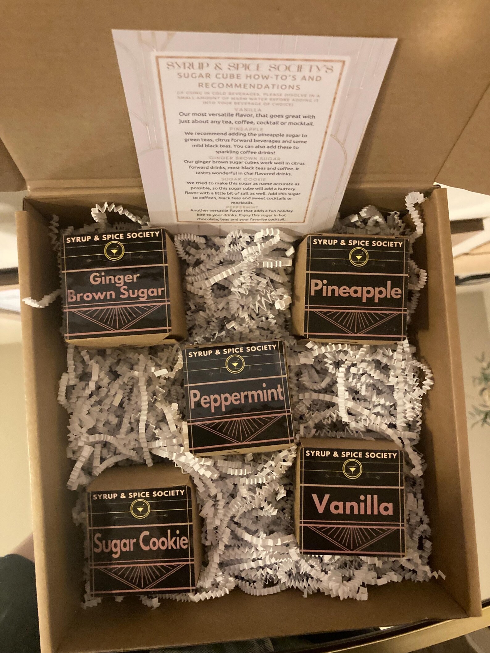 Assorted Sugar Cube Group Pack, Unique Sweetener Set, Coffee Lover Gift ...
