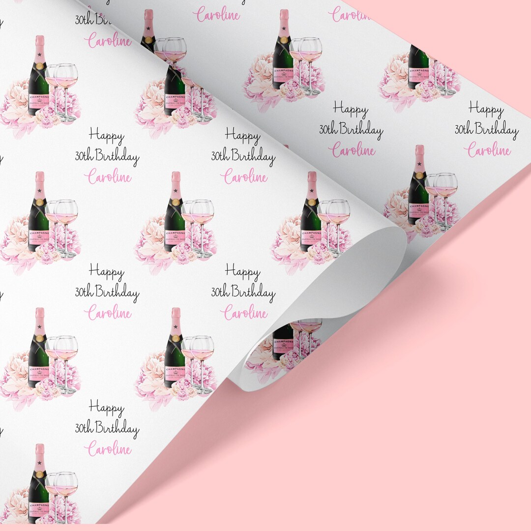 Personalised Gift Wrap / Personalised Birthday Wrapping Paper ...