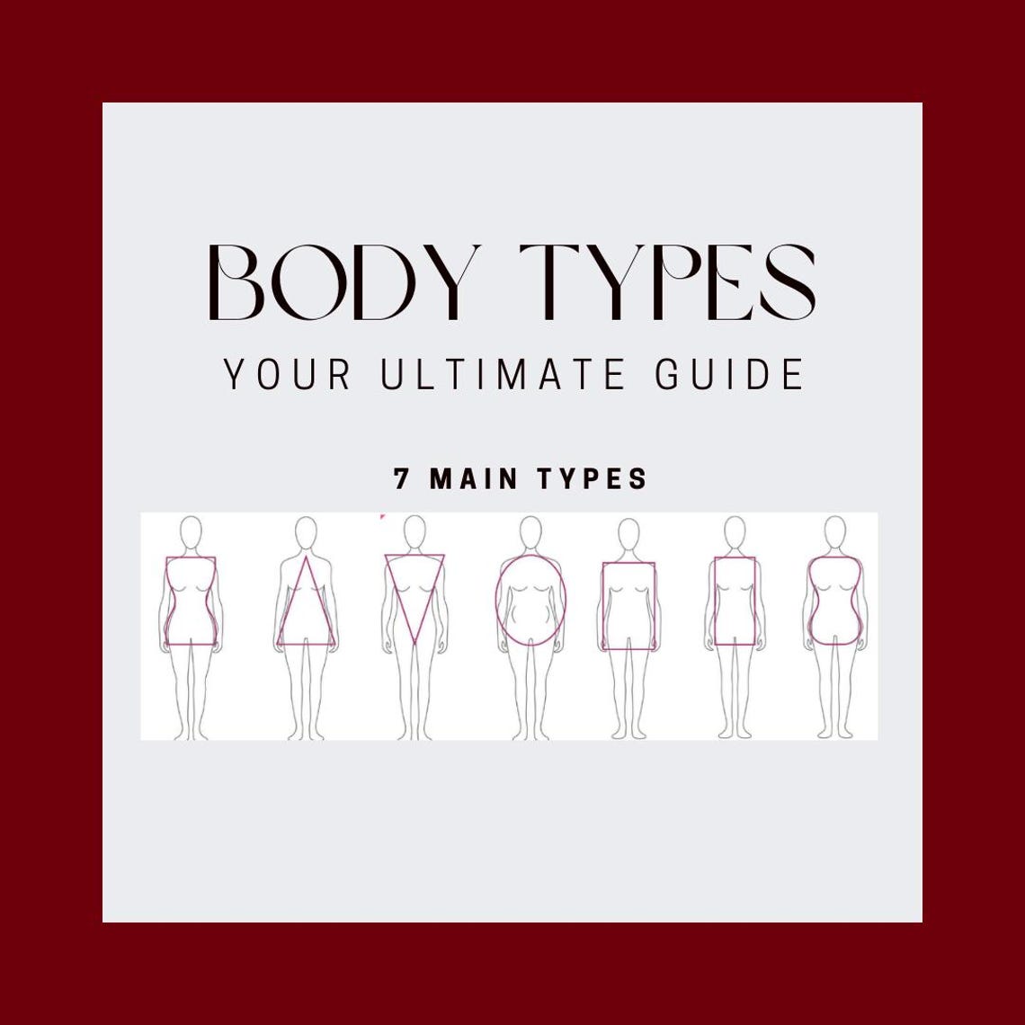 Explore Your Unique Body Shape With Ultimate Body Type Guide. Digital ...