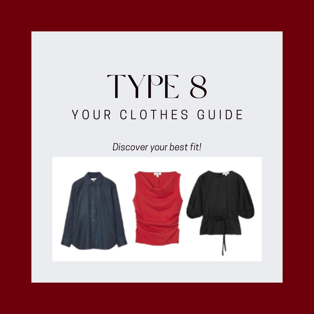 Ultimate Guide for the 8 Body Type - Etsy
