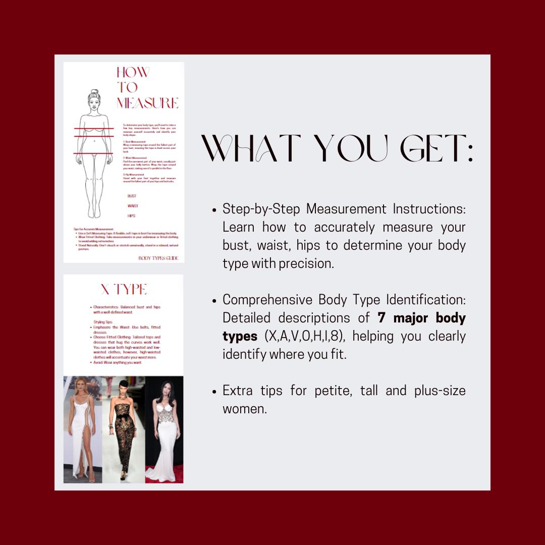 Explore Your Unique Body Shape With Ultimate Body Type Guide. Digital ...