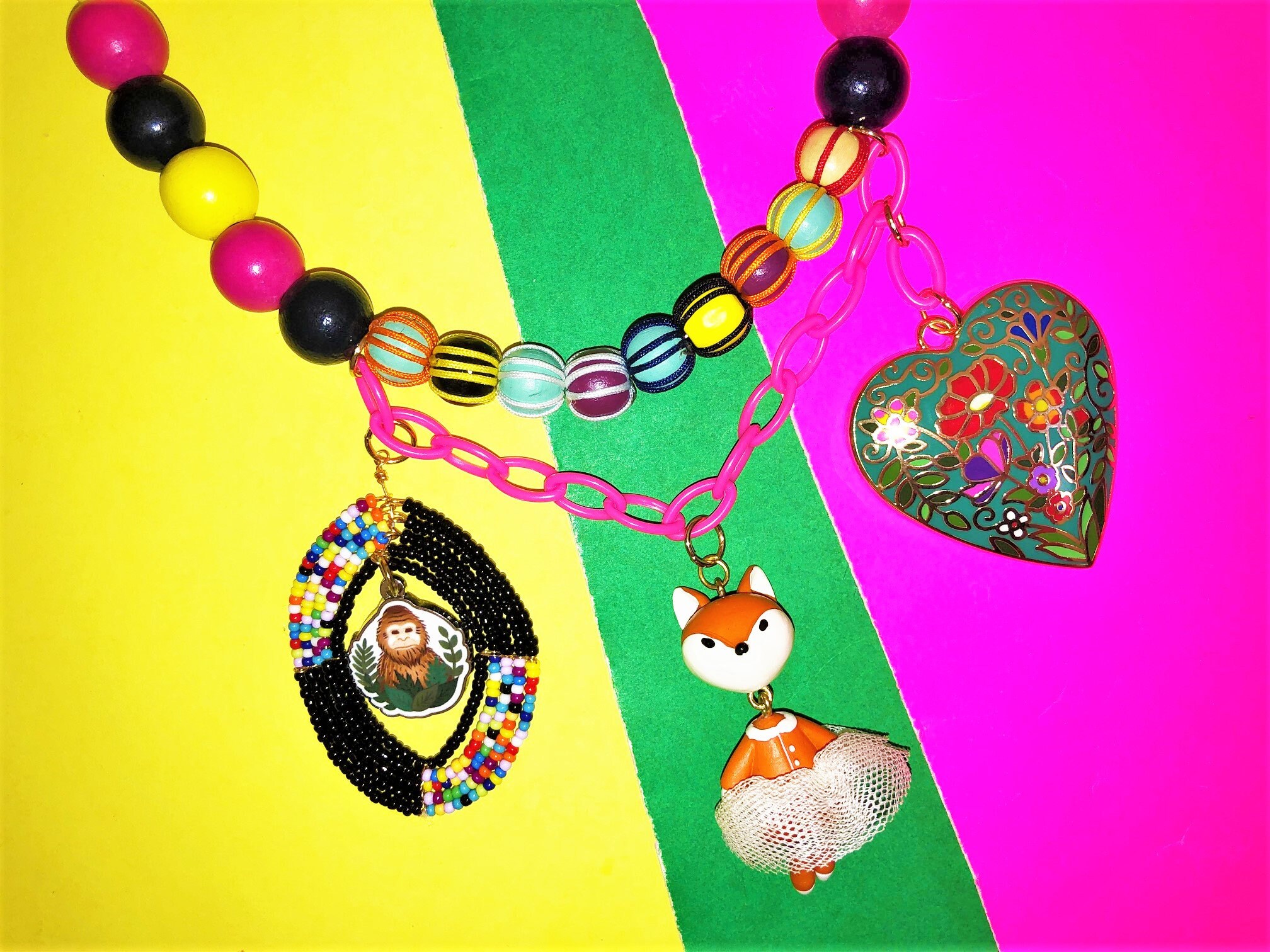 Cuddly Critters Necklace - Etsy