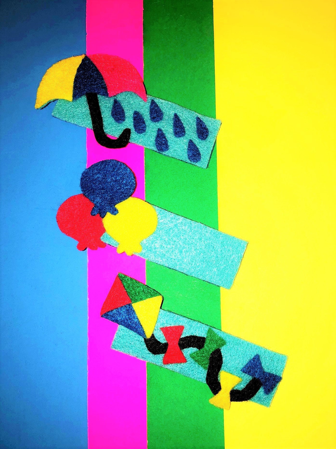 Fabulous Felt Balloons Barrette - Etsy UK