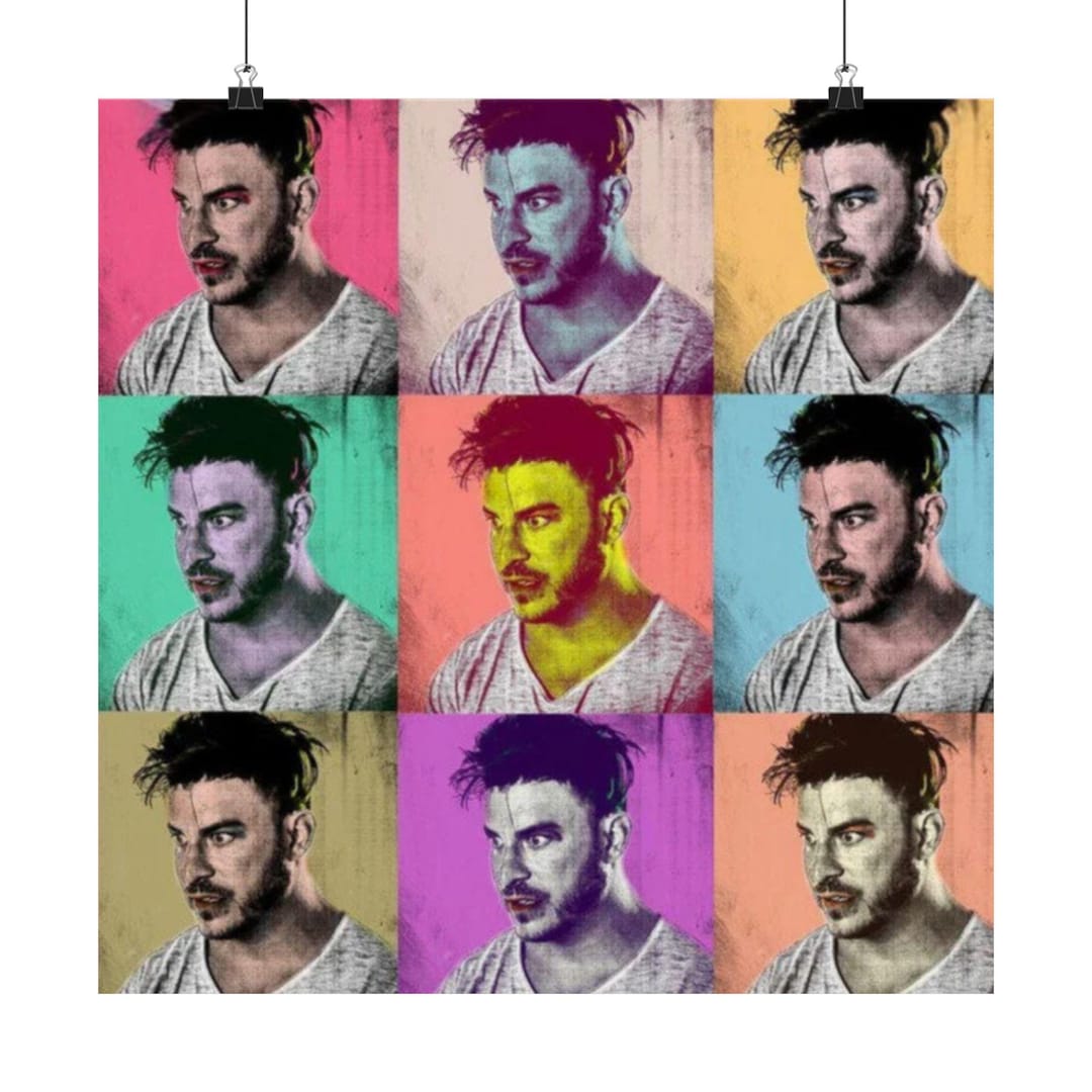 Jax Taylor Pop Art Print: Vanderpump Rules TV Show Fan Gift - Etsy