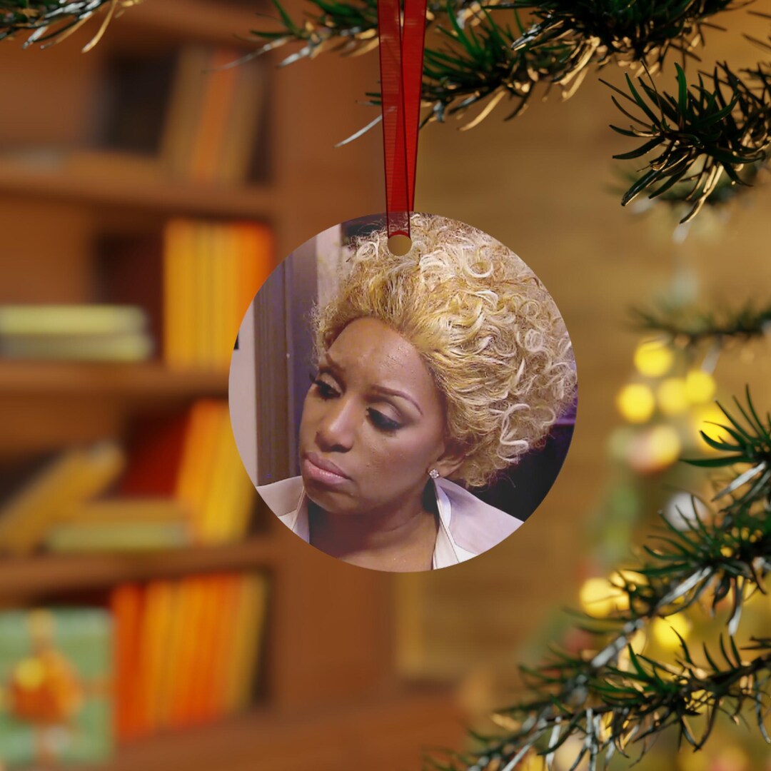 Metal Ornament, Nene Leakes Christmas Tree Ornament, RHOA Bravo Fan ...