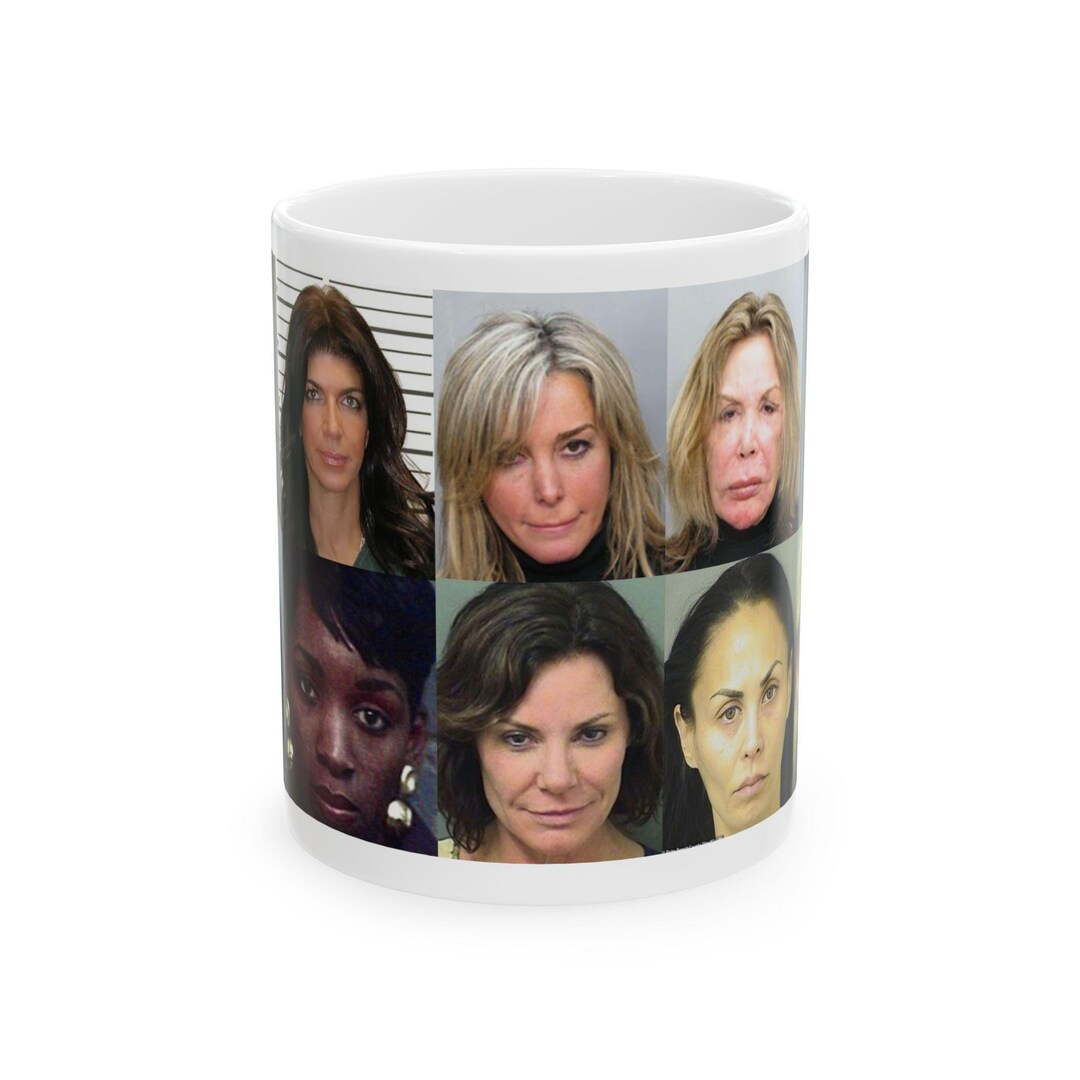 Iconic Mugshots of Bravo Ceramic Mug, 11oz - Etsy