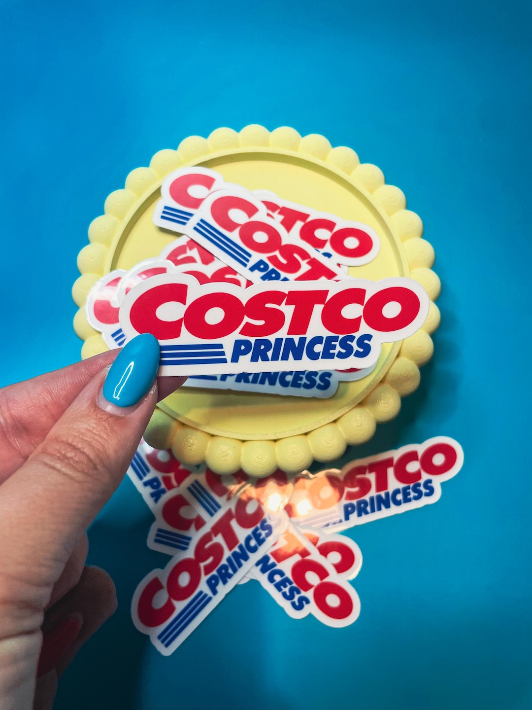 Just A Costco Princess- Vinyl Costco Lover Sticker - Etsy