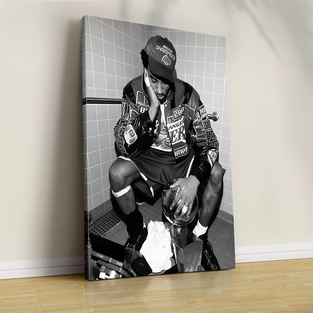 Kobe Bryant Poster, Kobe Bryant Print, Kobe Bryant Wall Art, Basketball ...