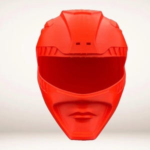 Red Ranger Helmet 3D Printed DIY Kit - Etsy