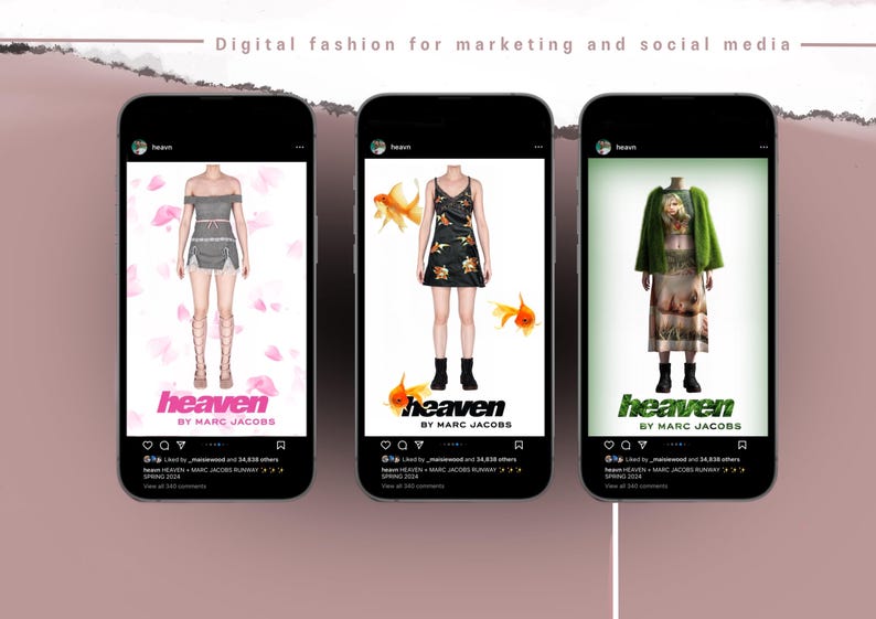 Custom Digital Fashion Mockup - Etsy