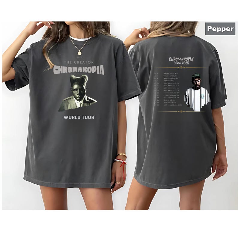 Tyler the Creator Shirt , the Creator Concert Merch , Chromakopia Shirt ...