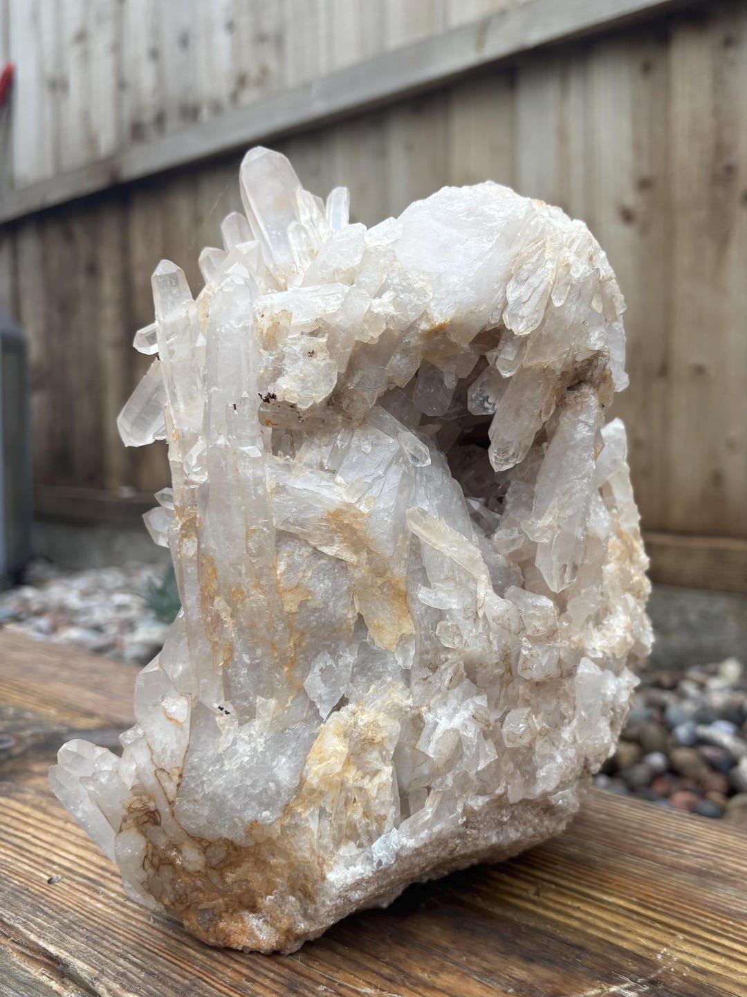 Huge Quartz Crystal Cluster Collectors Crystal Meditation Aid Home ...