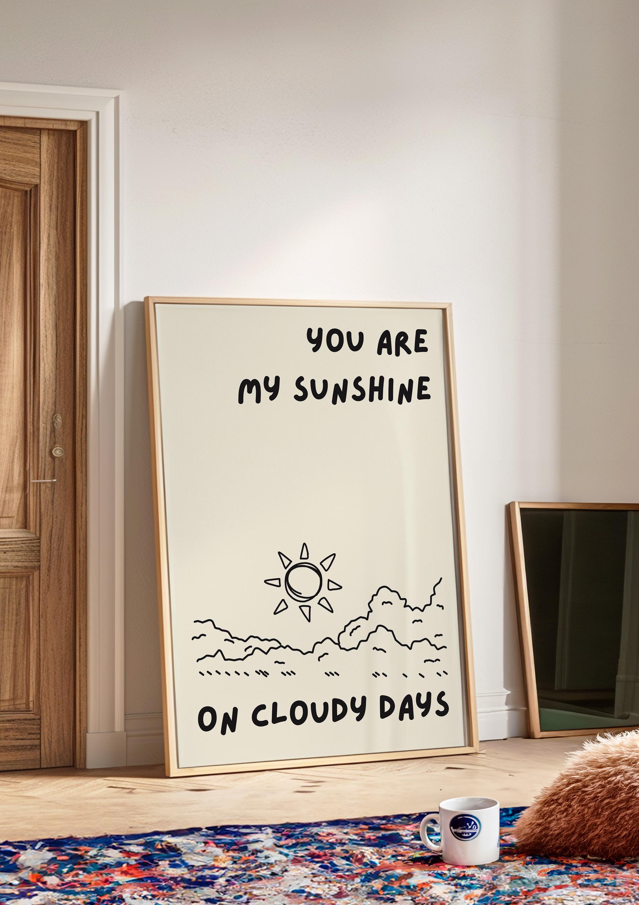 Nursery Wall Art Cute Poster for Kids Room Decor Cute Modern Line Art ...