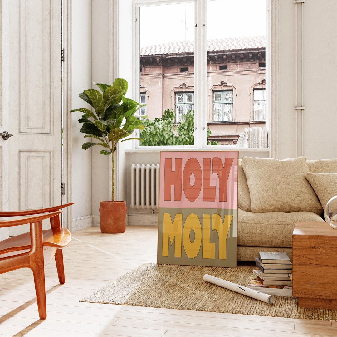 Funny Midwesterner Phrase Art Print: Retro Trendy Home Decor (digital ...