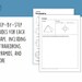 3D Geometric Shapes: Polyhedra Drawing Worksheets (PDF Pattern) - Etsy
