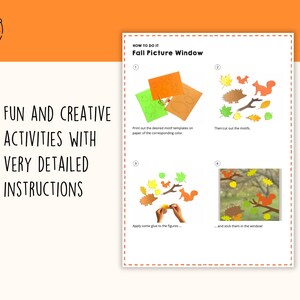 Fall Leaves Picture | Autumn Decor for Kids | DIY Fall Scenes ...