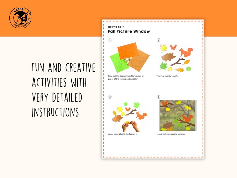 Fall Leaves Picture | Autumn Decor for Kids | DIY Fall Scenes ...