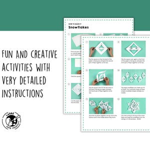 3D Snowflakes | DIY Winter Decor | Printable Snowflake Templates ...