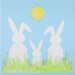 Easter Window Display Craft: Bunny & Egg Templates (PDF Pattern) - Etsy
