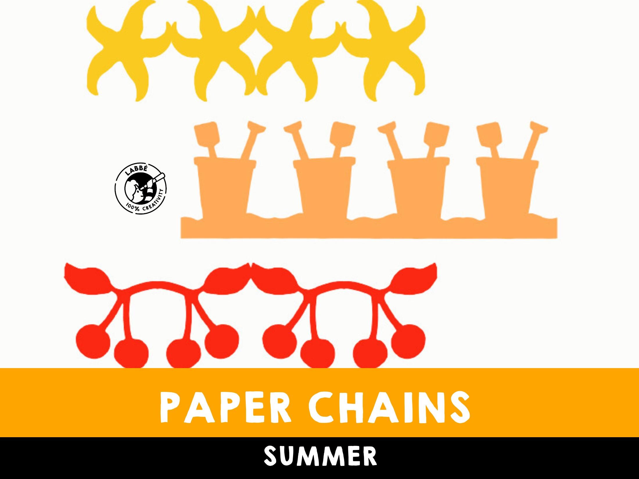 Paper Chains - Summer | DIY Summer Craft | Fun Kids Activity ...