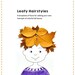 Fall Leaf Art: DIY Hairstyles, Printable Faces (PDF Pattern) - Etsy
