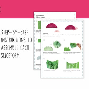Sliceforms | 3D Paper Models | Printable Sliceform Templates | Creative ...