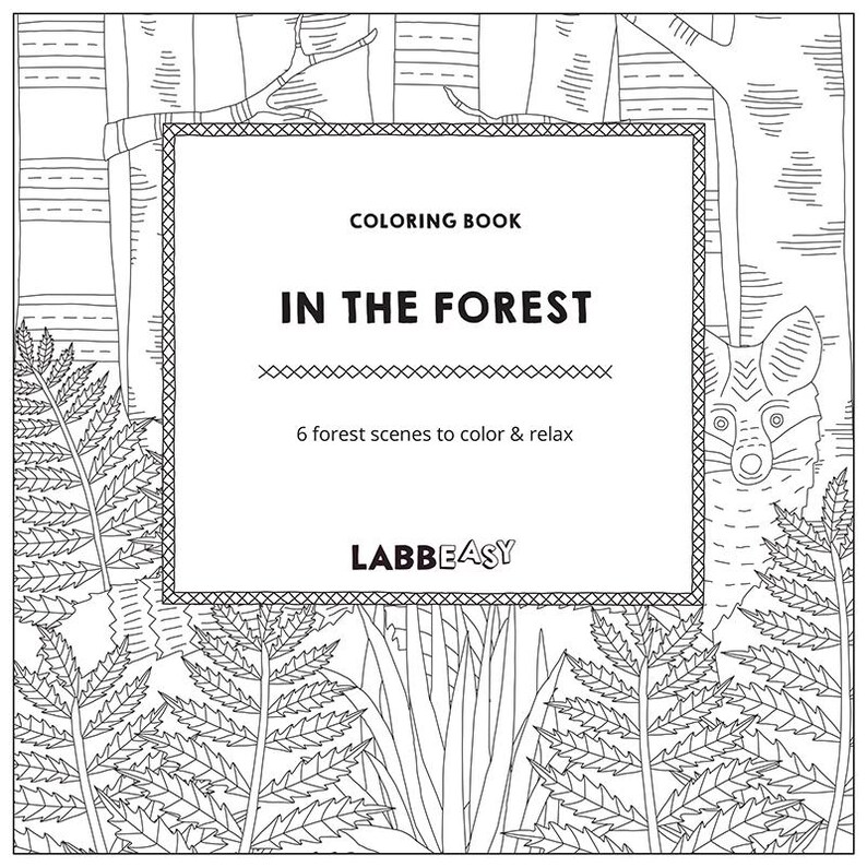 Coloring Pages | in the Forest | Fun Forest Scenes to Color | Printable ...