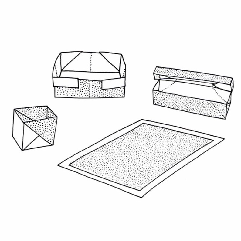 Origami Box Templates: DIY Paper Craft Projects (PDF Pattern) - Etsy