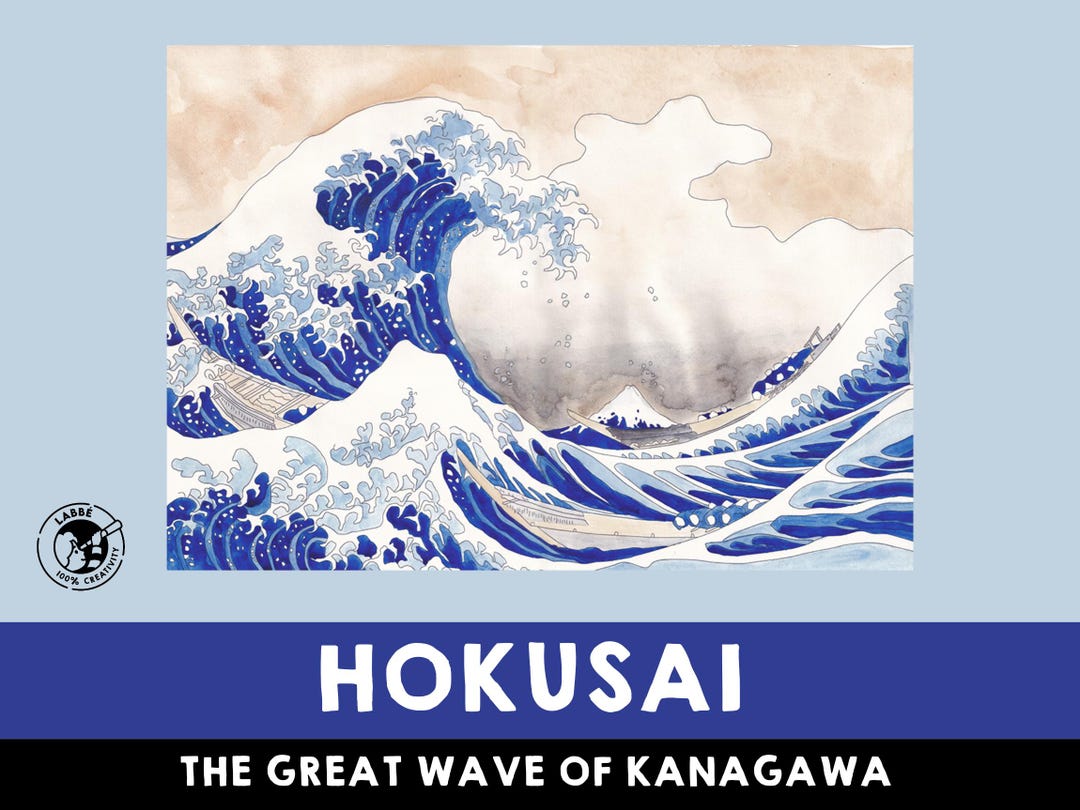 Hokusai - the Great Wave of Kanagawa | DIY Art Poster | Japanese Art ...