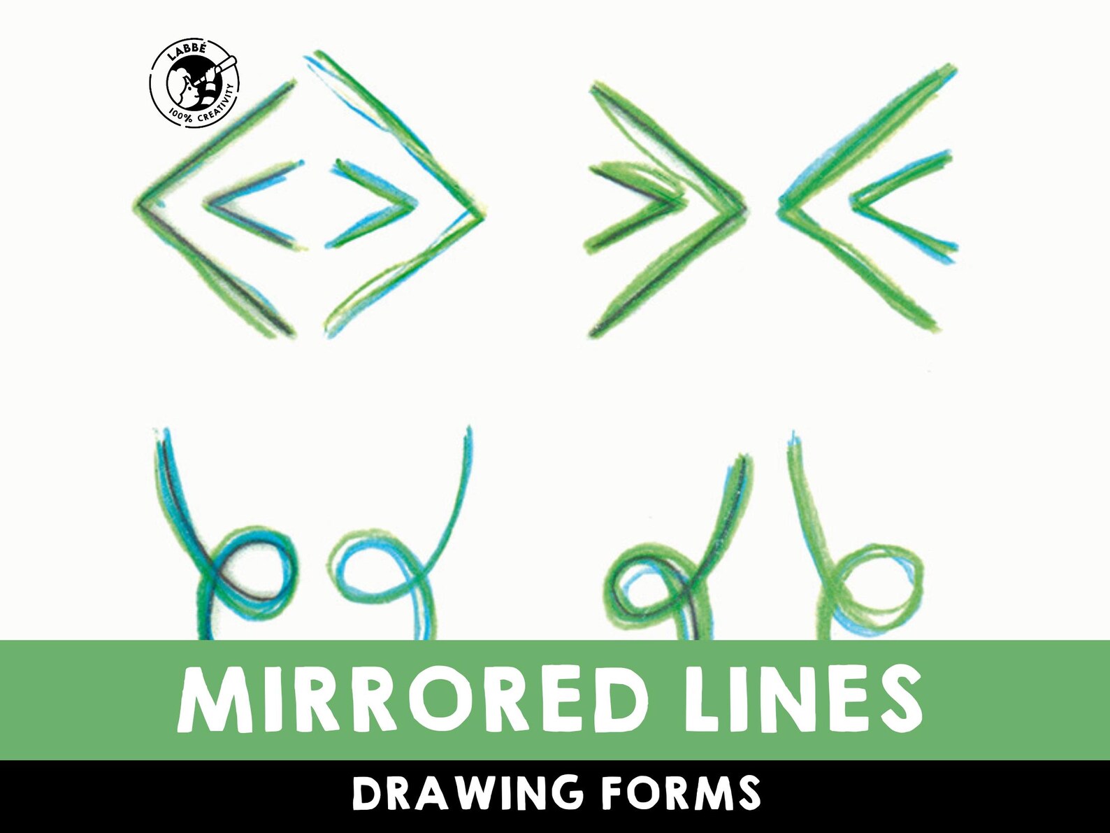 Waldorf Form Drawing Guide: Mirrored Lines Symmetry Practice (PDF) - Etsy