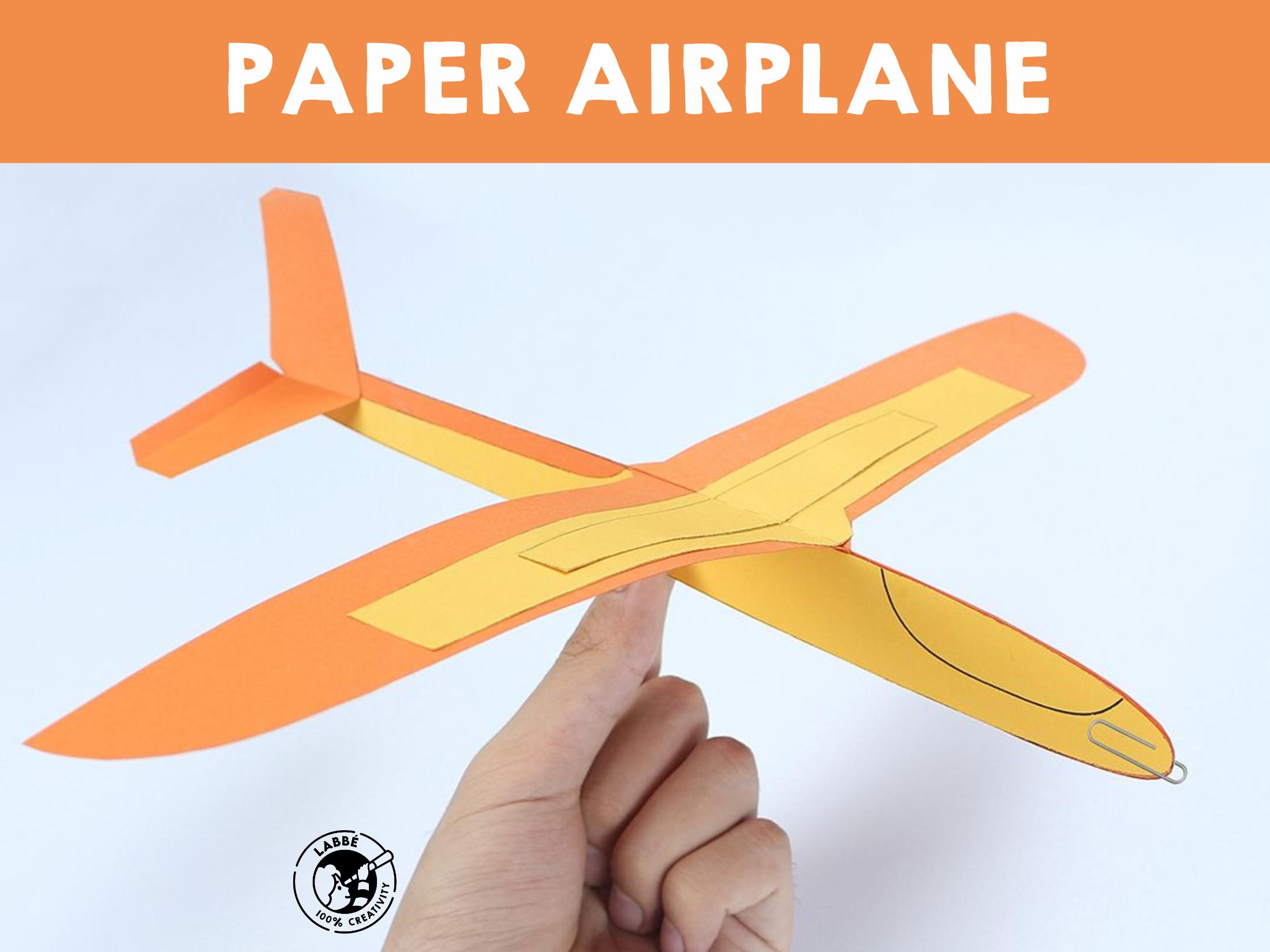 Paper Airplane | Printable Glider Templates | STEM Paper Craft ...