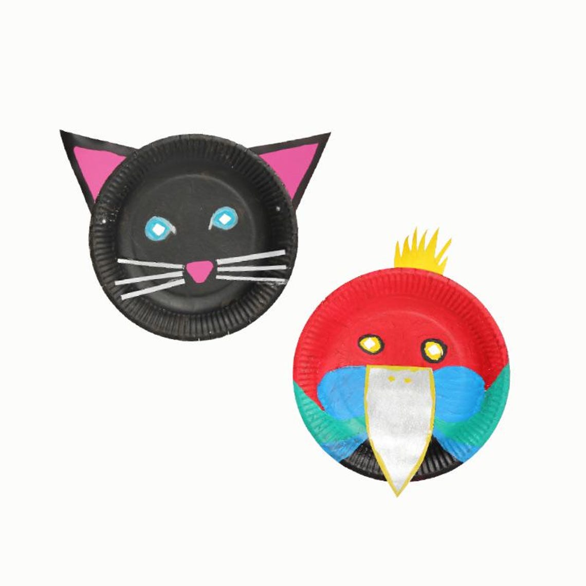 Paper Plate Animal Masks | DIY Craft for Kids | Animal Mask ...