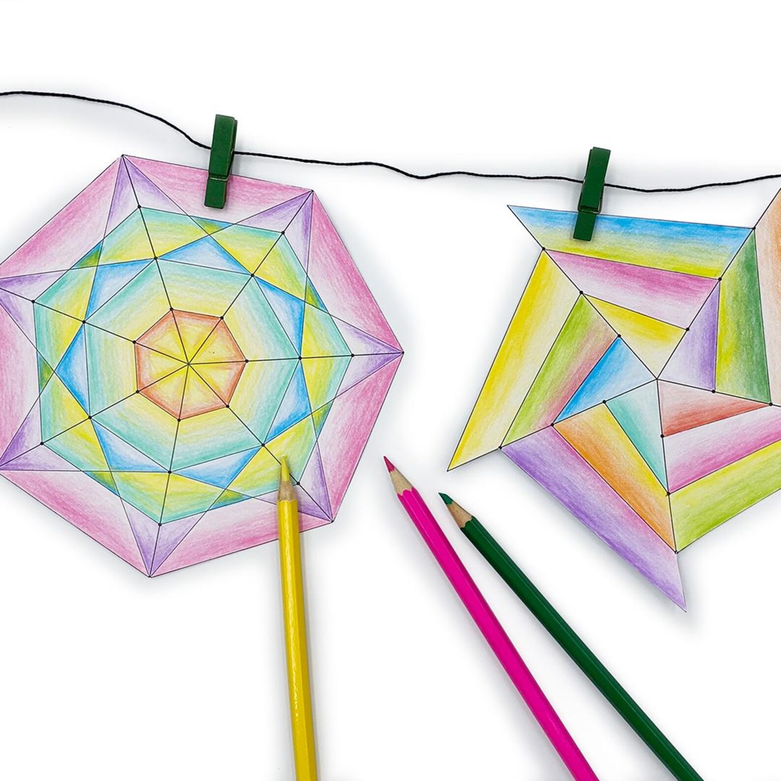 Drawing With Rulers | 18 Tracing and Drawing Worksheets | Fine Motor ...