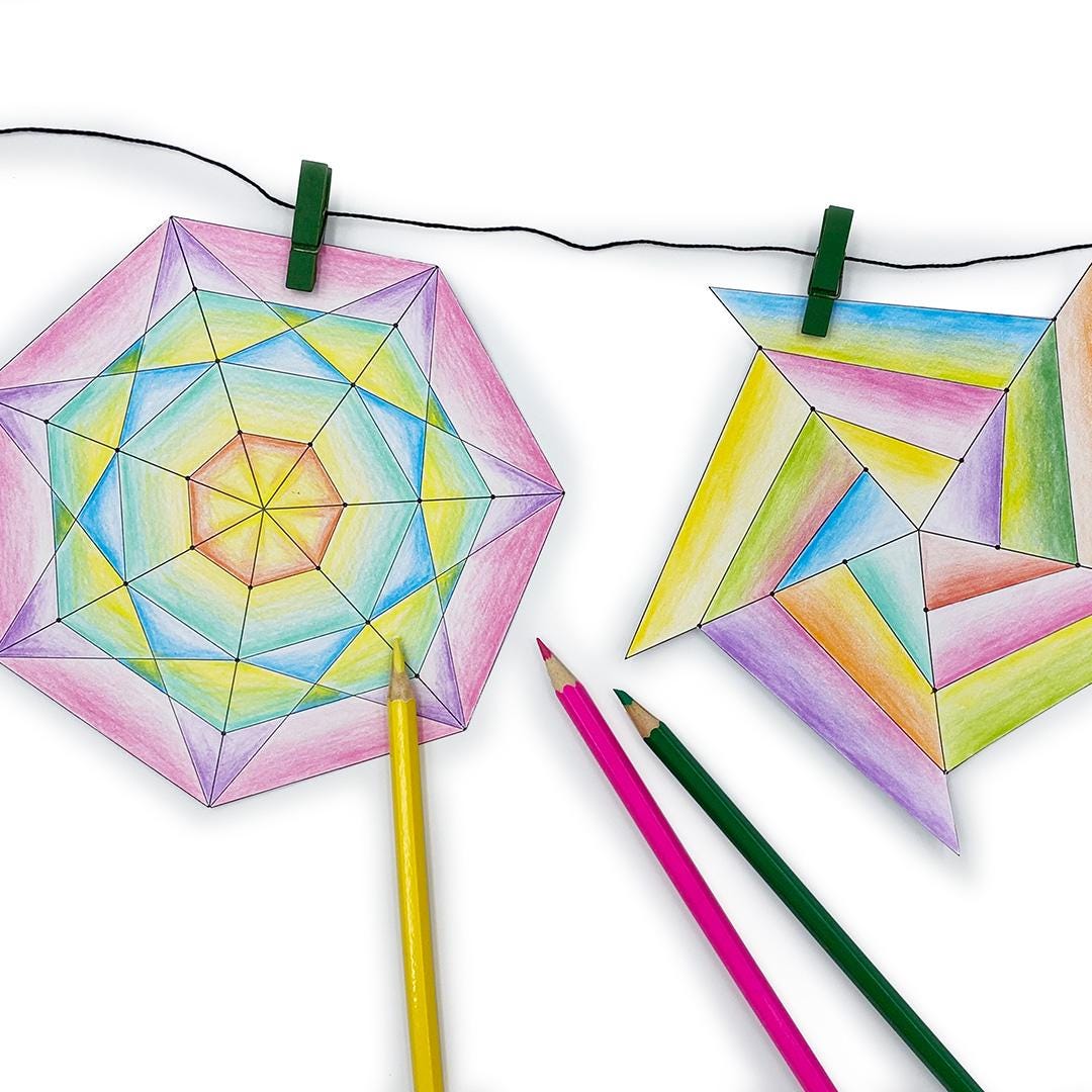 Drawing With Rulers | 18 Tracing and Drawing Worksheets | Fine Motor ...